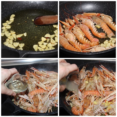 JULIA Y SUS RECETAS: Cigalas en salsa