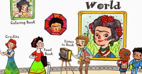 Frida Kahlo in the Elementary Spanish Classroom | Mundo de Pepita