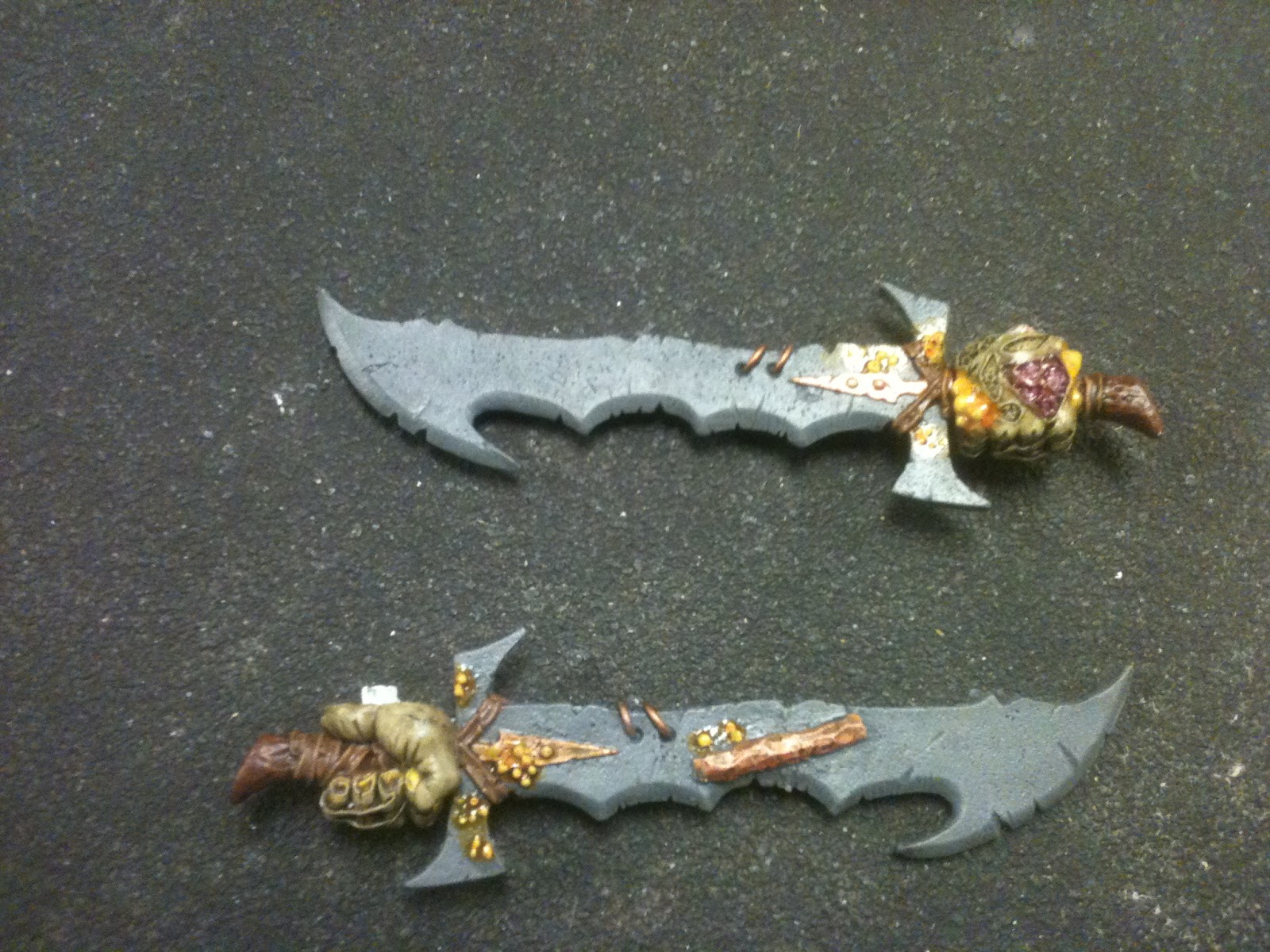 The Road To Valhalla: One Plague Hulk Body and Both Sword Hands Completed