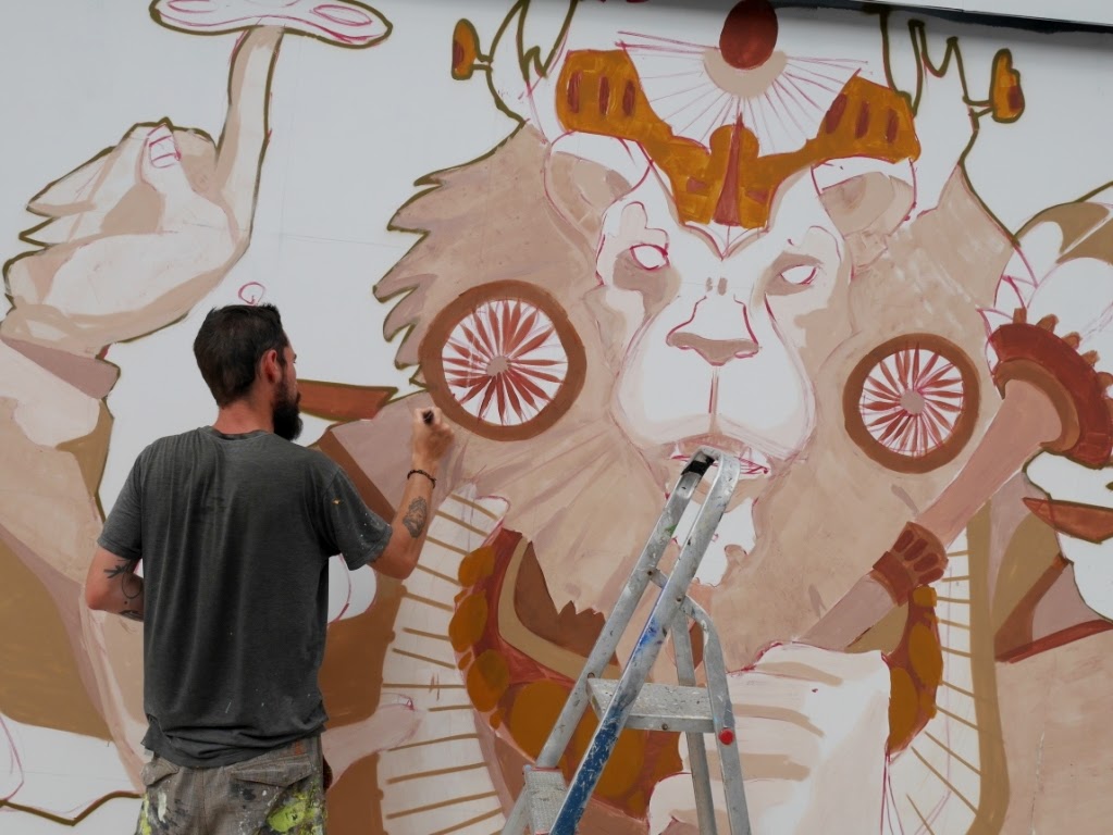 PSOMAN X BOZAR BRUSSELS Art on Train