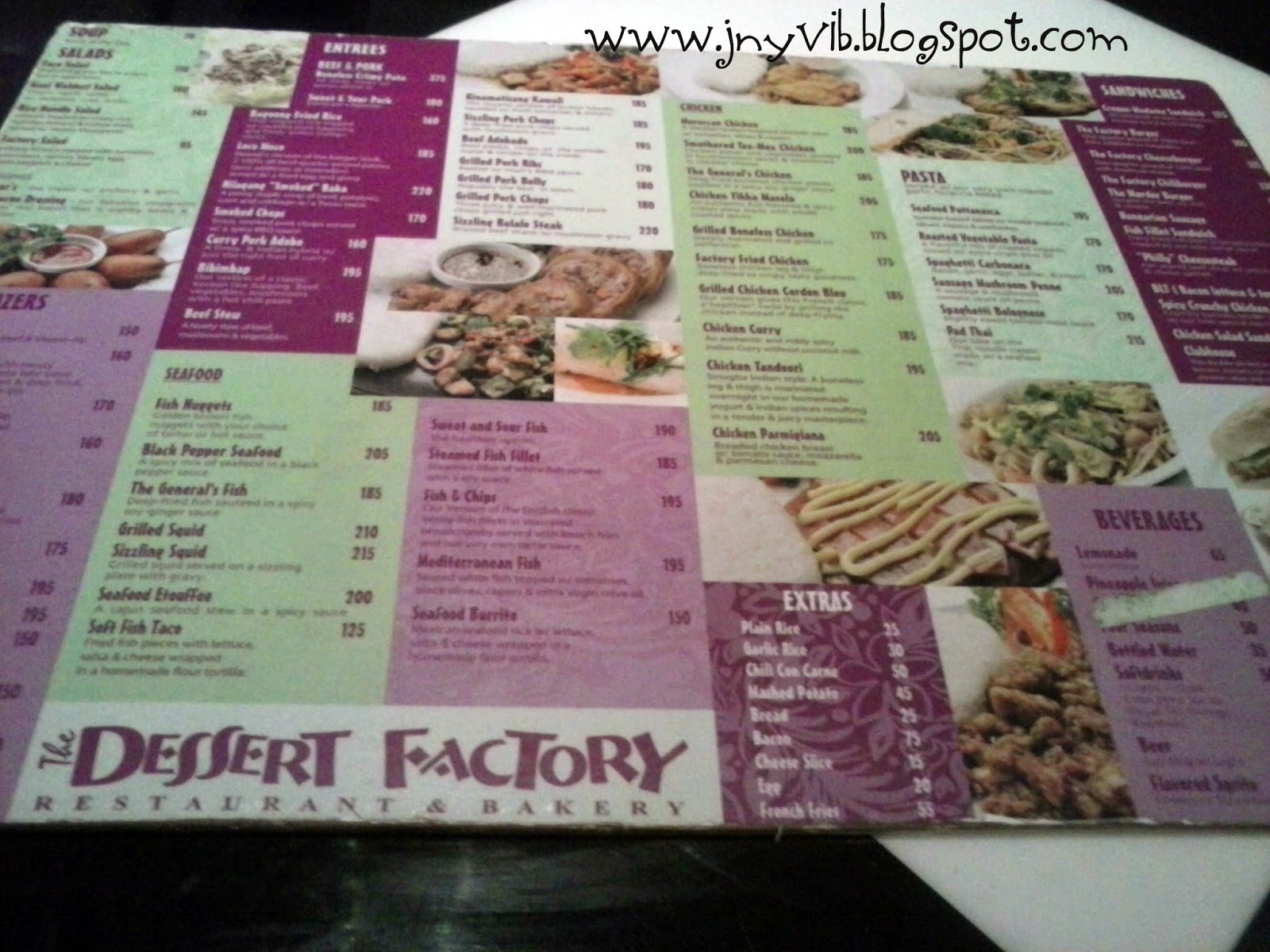 Vib's Heyday!!: # Dessert Factory - Ayala Center Cebu