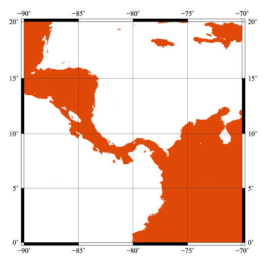 Herramientas Para Geofísicos Generic Mapping Tools Gmt Proyecciones