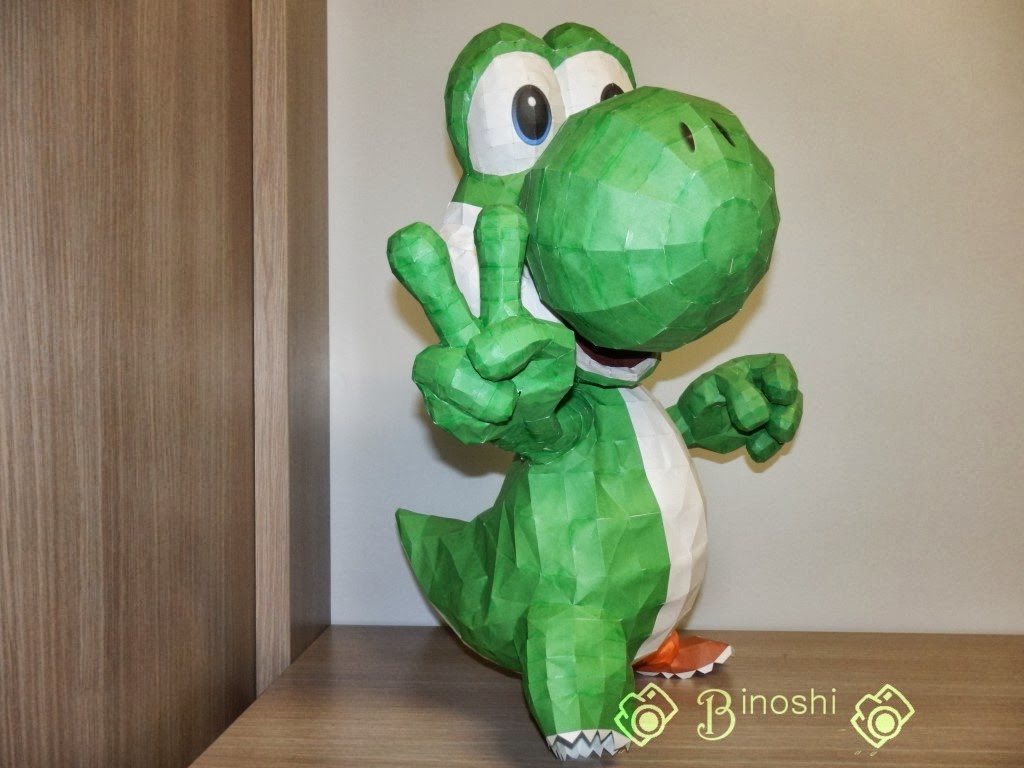 Papercraft: Yoshi (5)