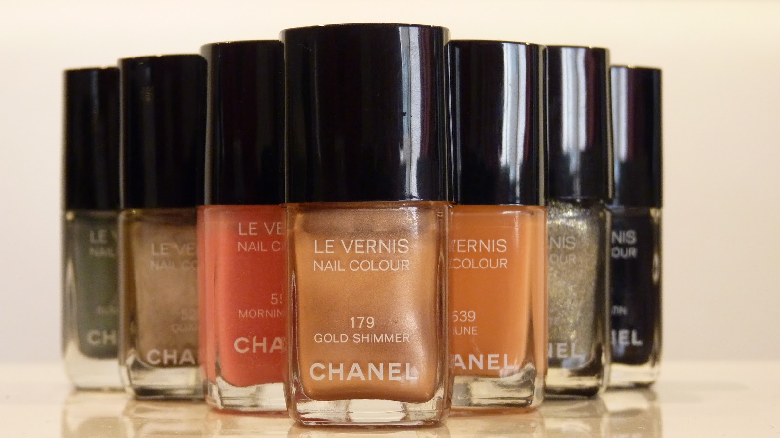 Com Verniz: Chanel Gold Shimmer