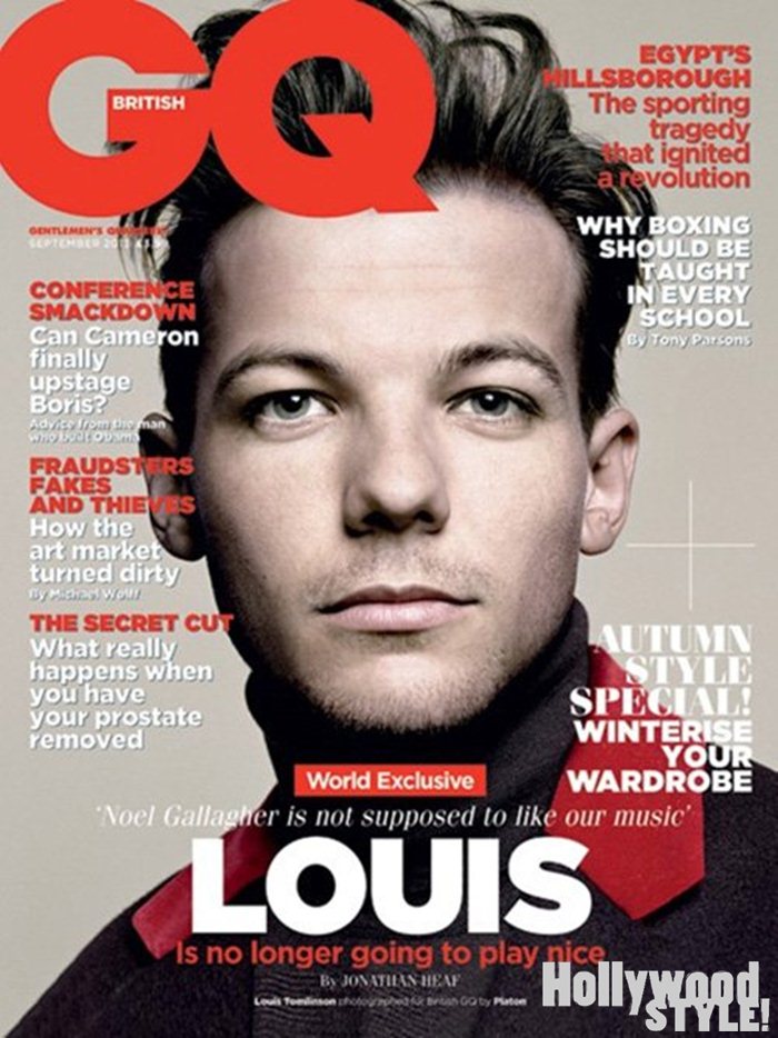 One Direction en la portada de la revista GQ UK Septiempre 2013 ...