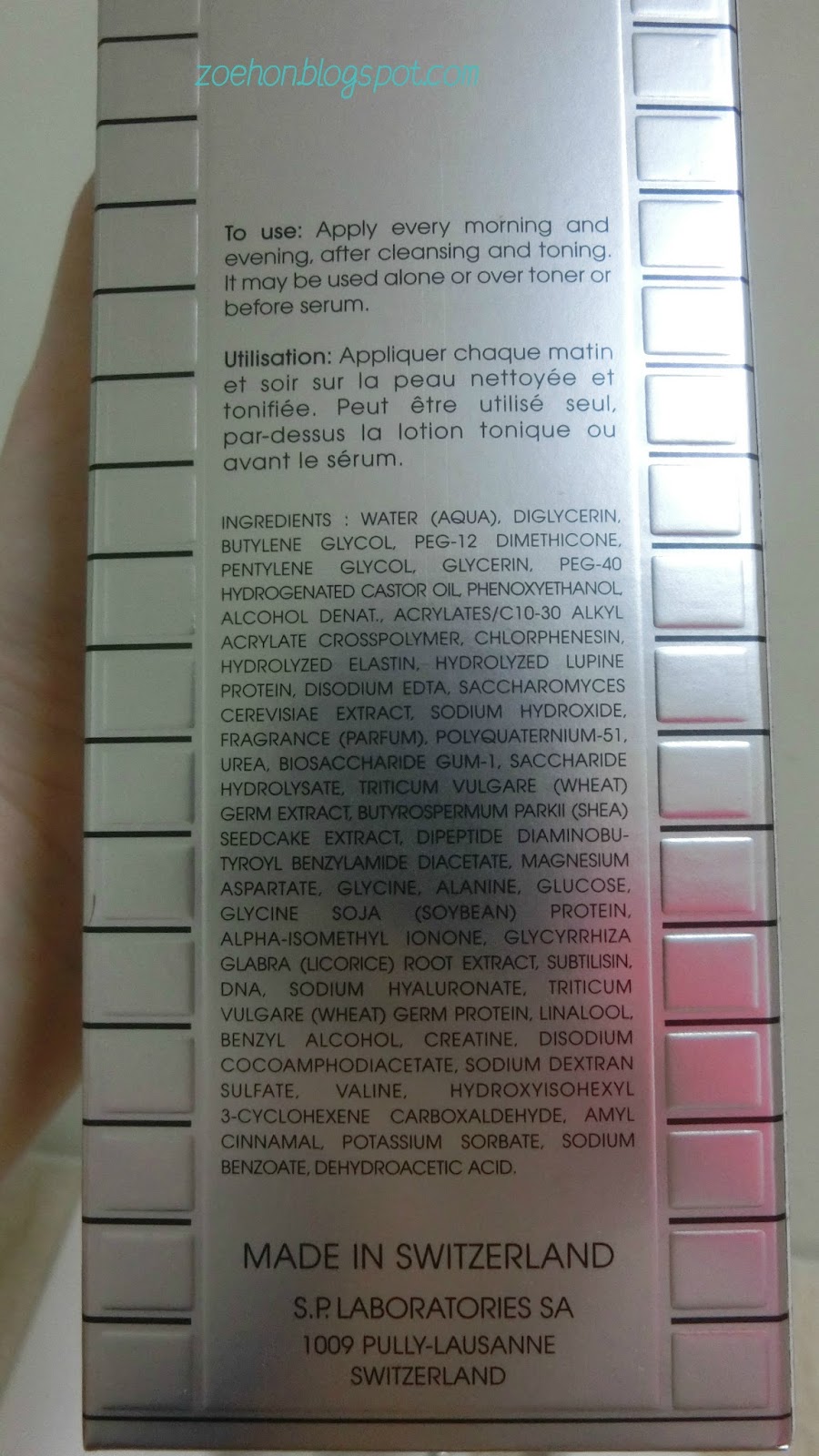 Review : Suisse Programme Cellular Boosting Solution & Suisse Programme ...