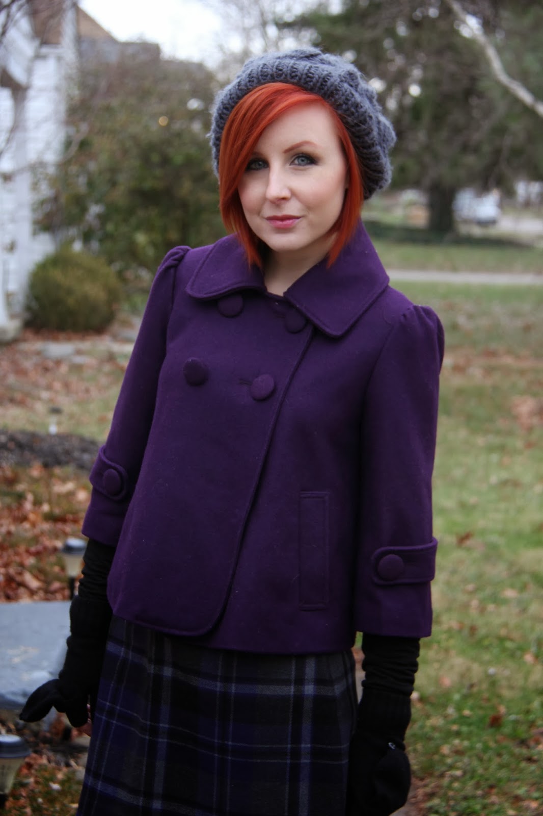 Thrift and Shout: Cute Outfit of the Day: The Secret to Winter Chic