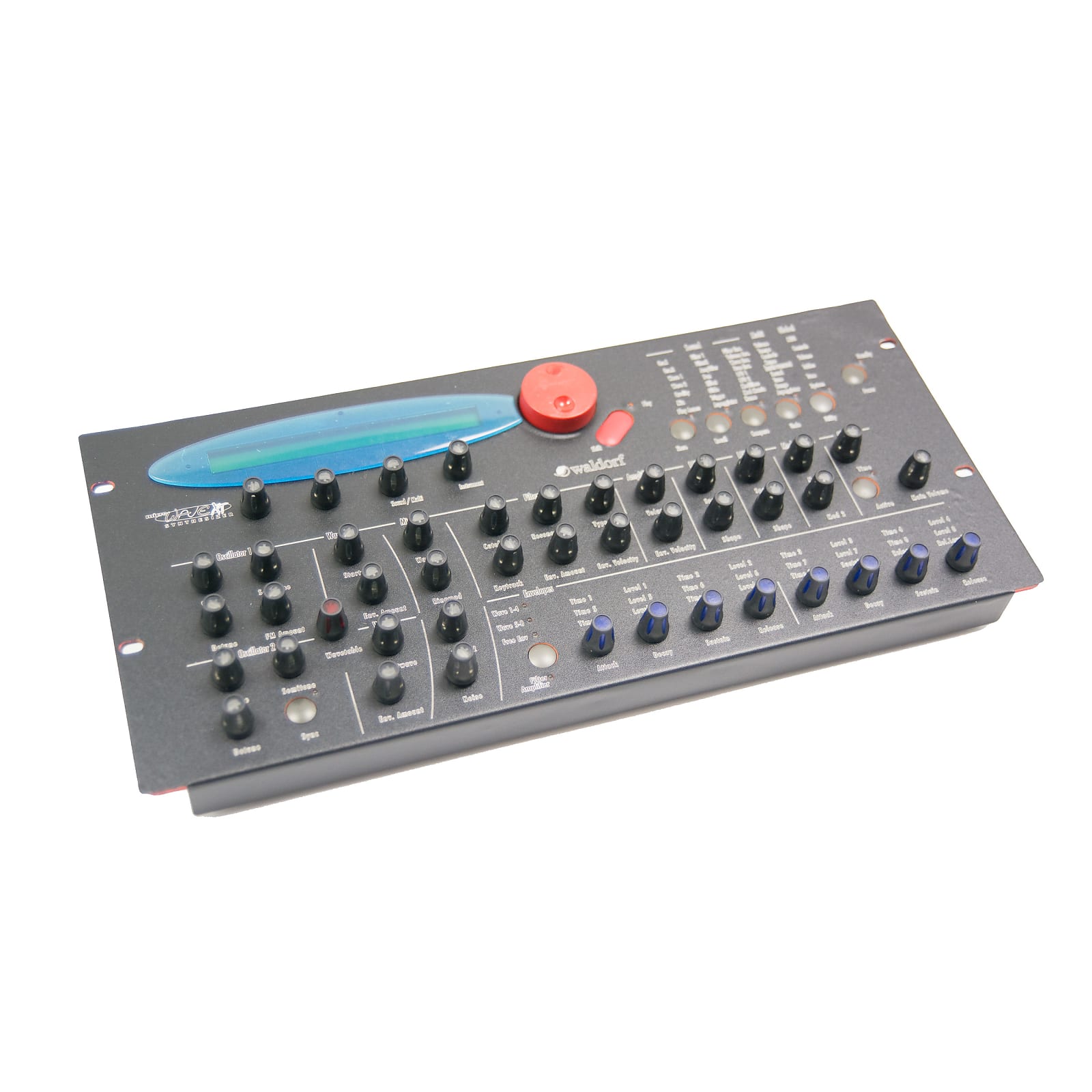 MATRIXSYNTH: Custom Black Orange Waldorf Microwave XT Rack