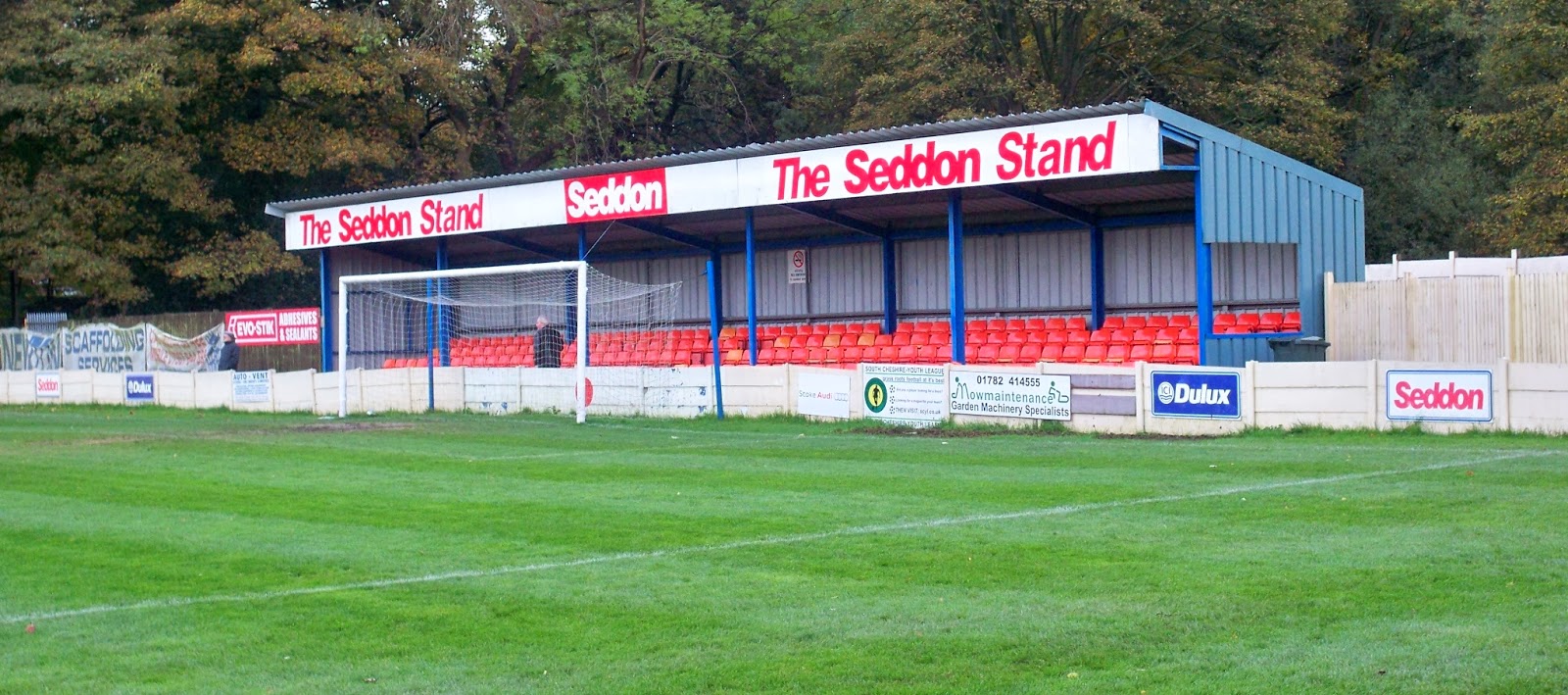 Football Grounds visited by Richard Bysouth: Kidsgrove Athletic FC