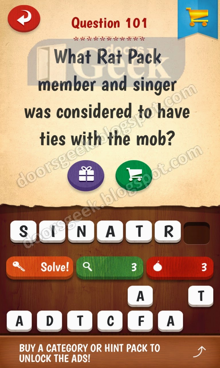 The American Quiz - Level 101 ~ Doors Geek