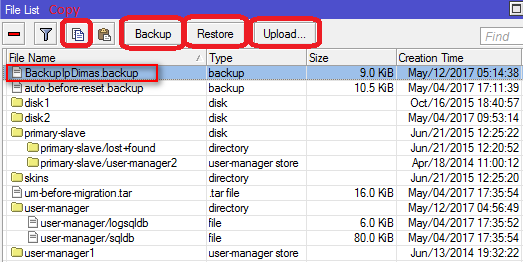 How To Backup And Restore Mikrotik Router Online Networks Solution