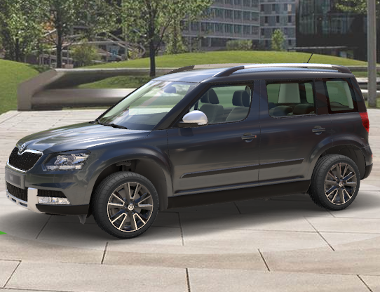 Skoda Yeti Outdoor (2014) - Couleurs et code peinture