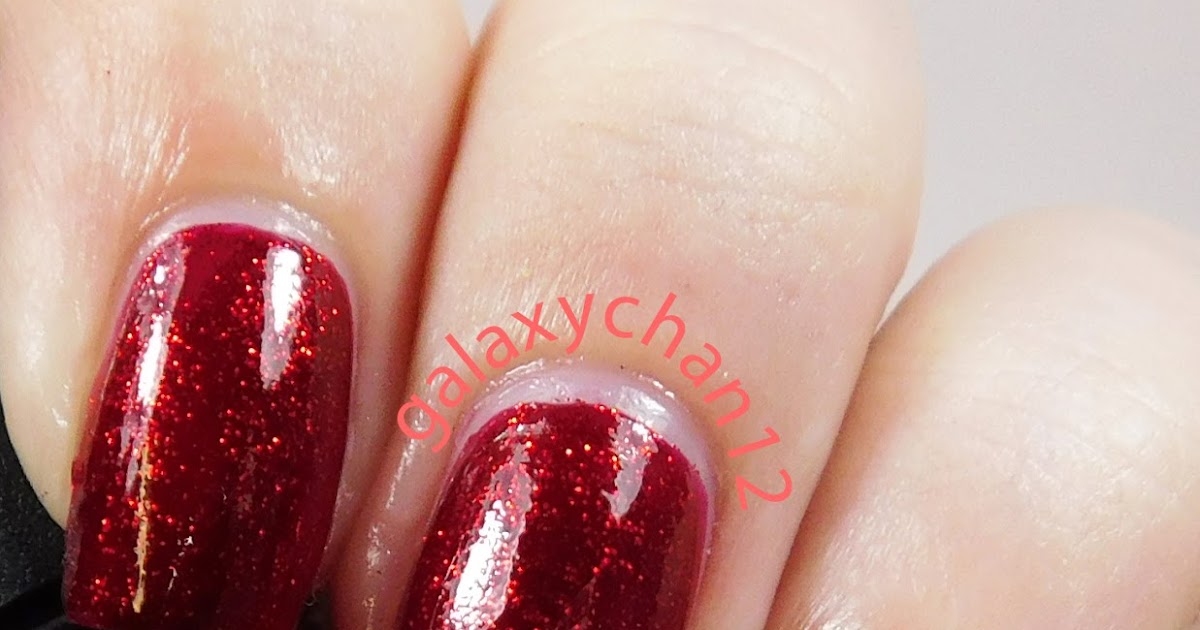 Miss Galaxy Nails & Beauty: China Glaze "Ruby Pumps" Swatch & Review