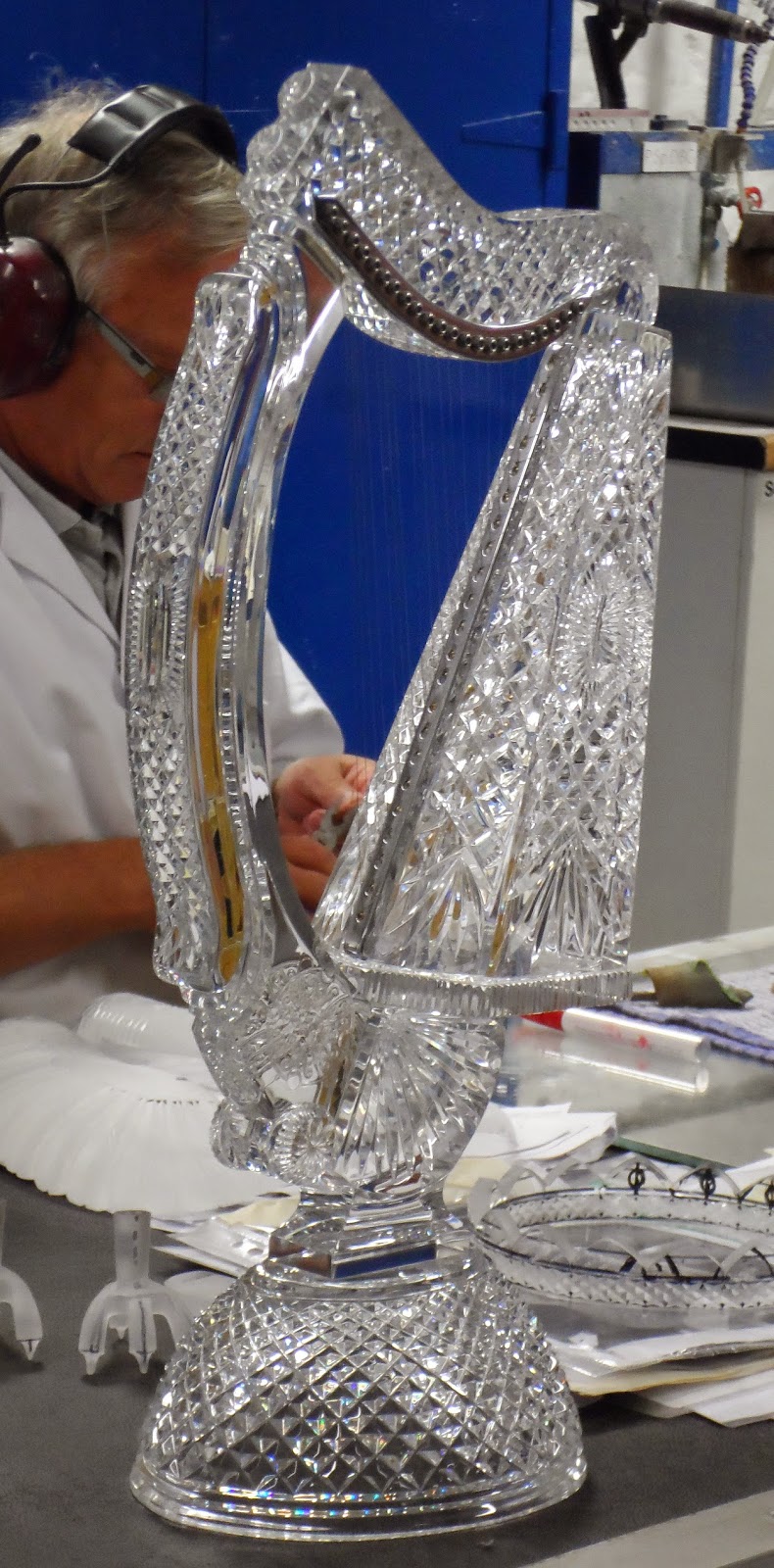 DUNHAVEN PLACE: My Trip To Ireland Day Three: How Waterford Crystal Is Made