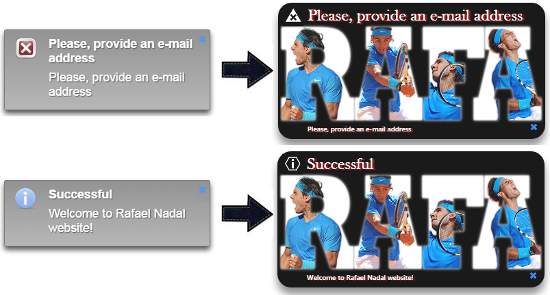 OmniFaces & JSF Fans: PrimeFaces 5.1 - Styling Growl Component
