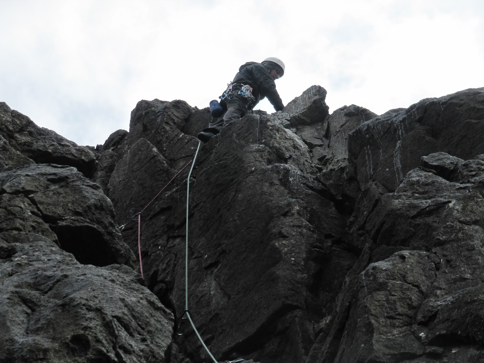 A J Thorley Mountaineering: Coire na Banachdaich, Window Buttress 14th ...