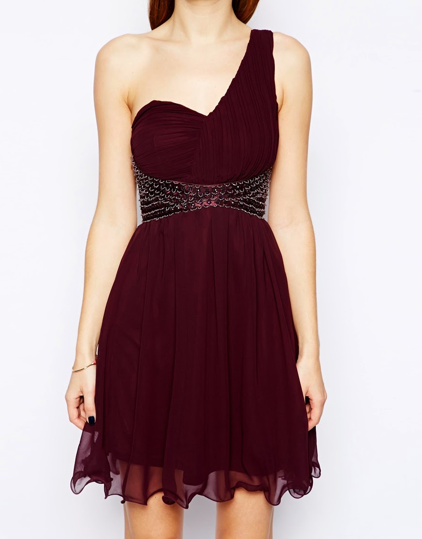pretties' closet: AX Paris One Strap Embellished Dress
