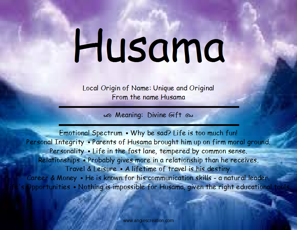 Husama | Unique Names
