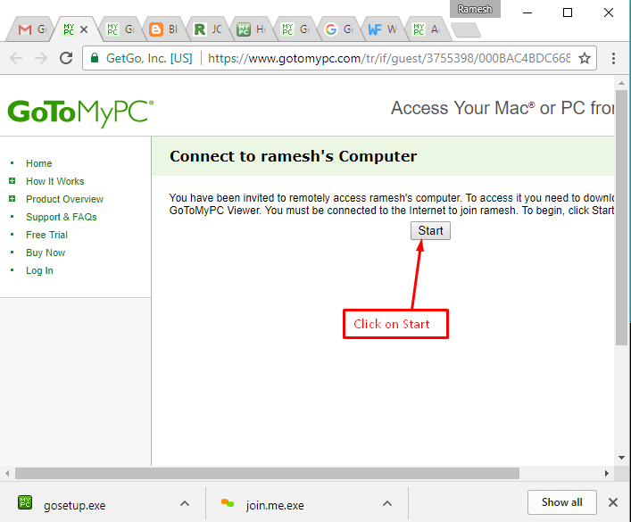 GOTOMYPC - RAMESH'S BLOG