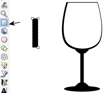 Clipart: Drawing Wine Glass In Inkscape