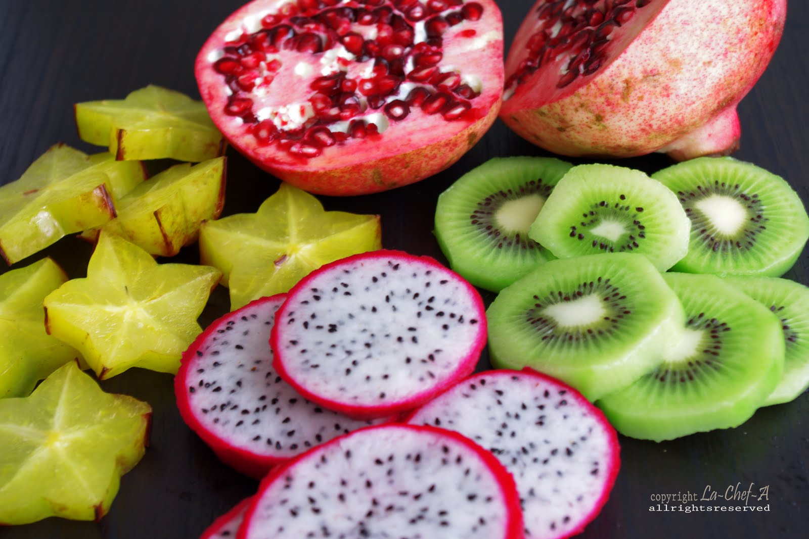 La Chef-A: SALATA DE FRUCTE EXOTICE