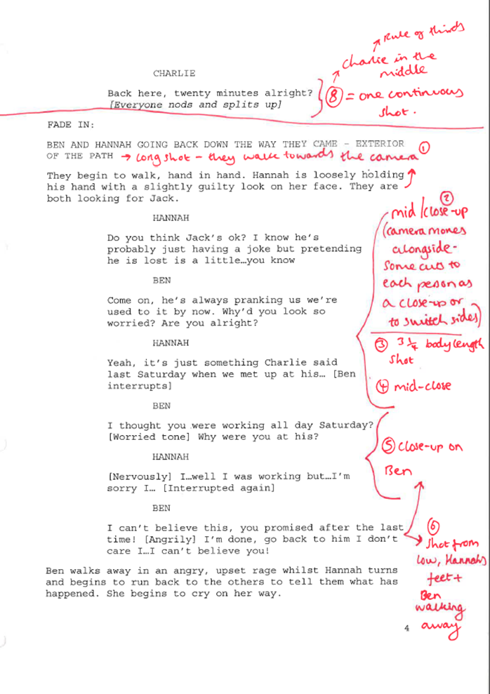 Level 3 Media: Chloe A Eyden: Pre-Production and production