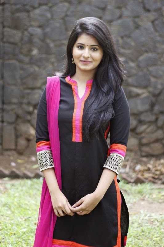 Actress Reshmi Menon Black Churidar Stills - Cine Gallery