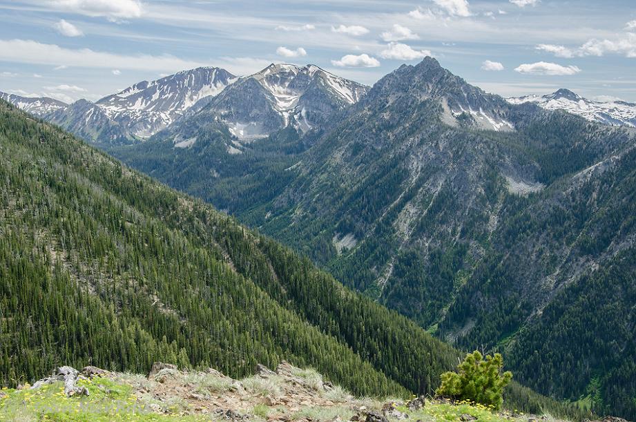 Pacific Northwest Photography: Oregon: the Wallowas from Mt. Howard