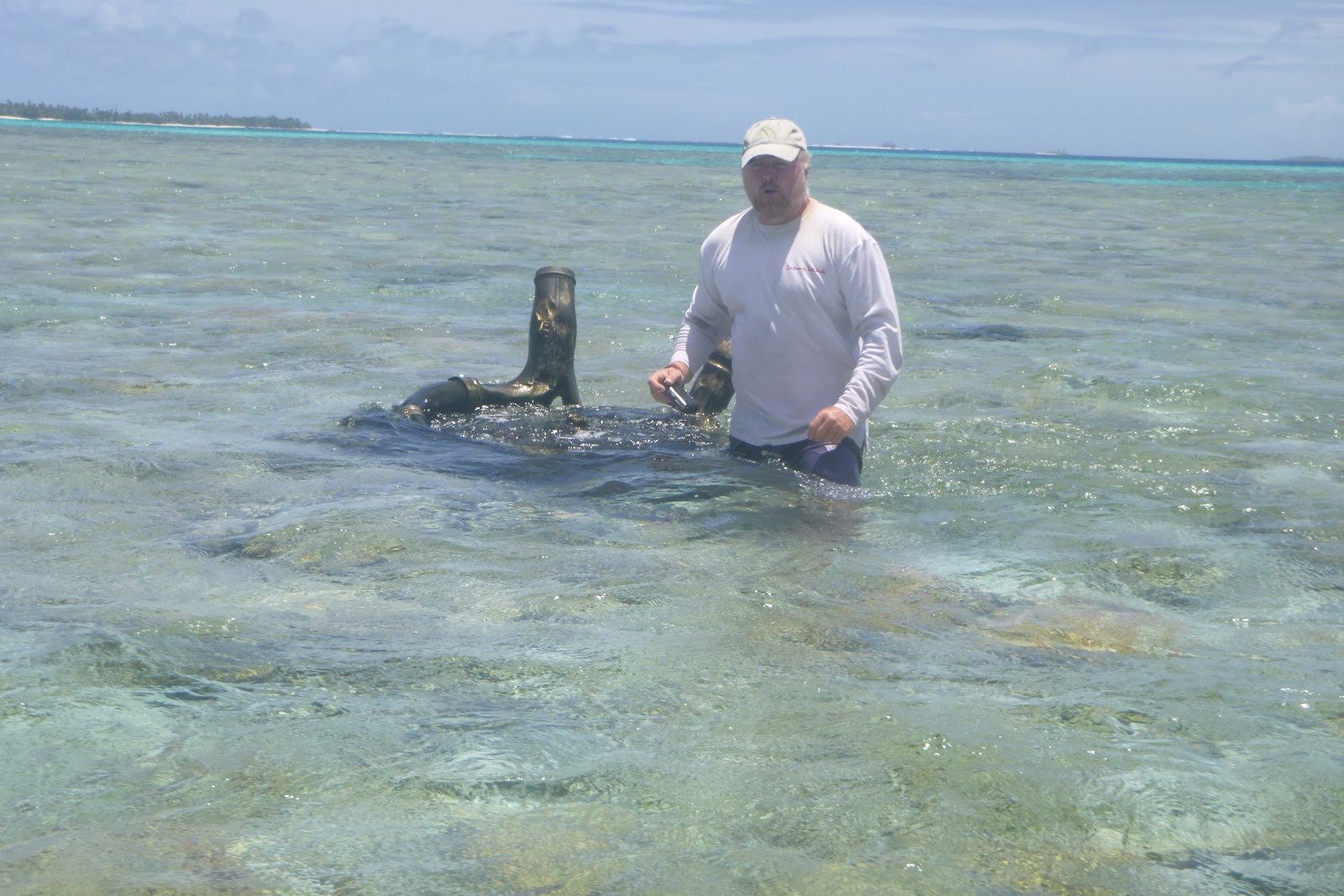 SV FLUENTA : World War II Relics at Maloelap - Above Water.