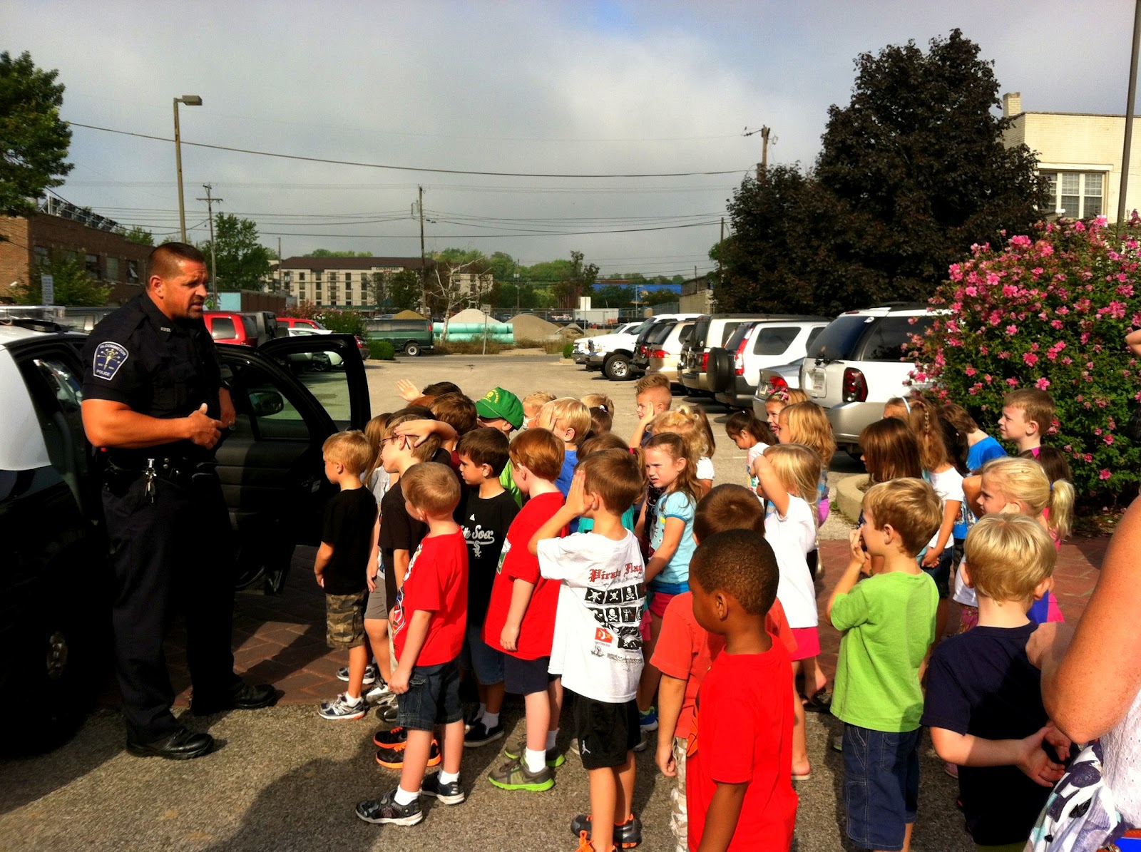 Kindergarten with Ms. Kylie: Community Helpers: Field Trip to Police ...