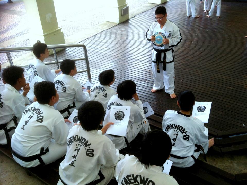 Sarawak TaeKwon-Do Association ITF: Waterfront Black Belt Class Theory ...