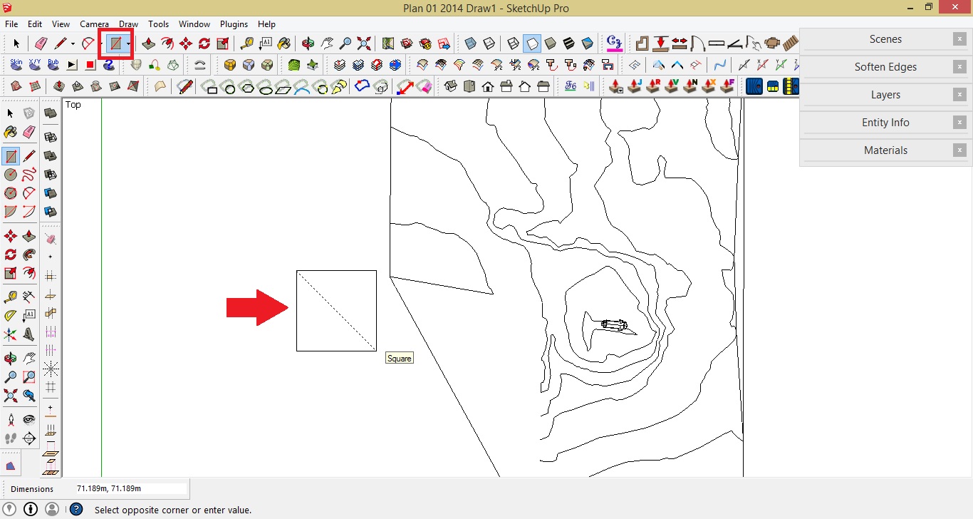HOW TO MAKE A TOPOGRAPHIC PROFILE USING SKETCHUP AND LAYOUT