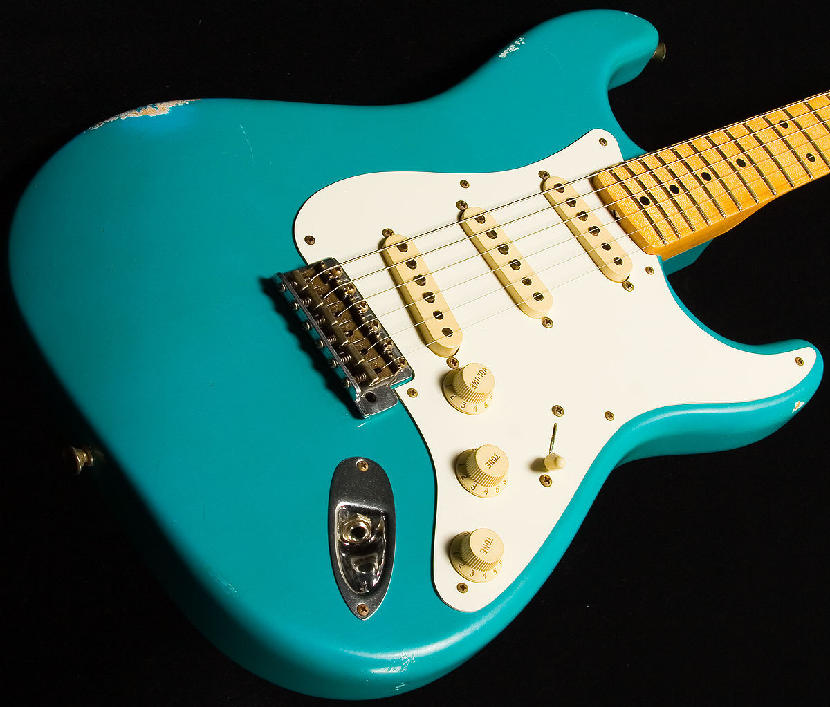 Fender Custom Shop Wildwood 10 Strat - '57 Taos Turquoise ...