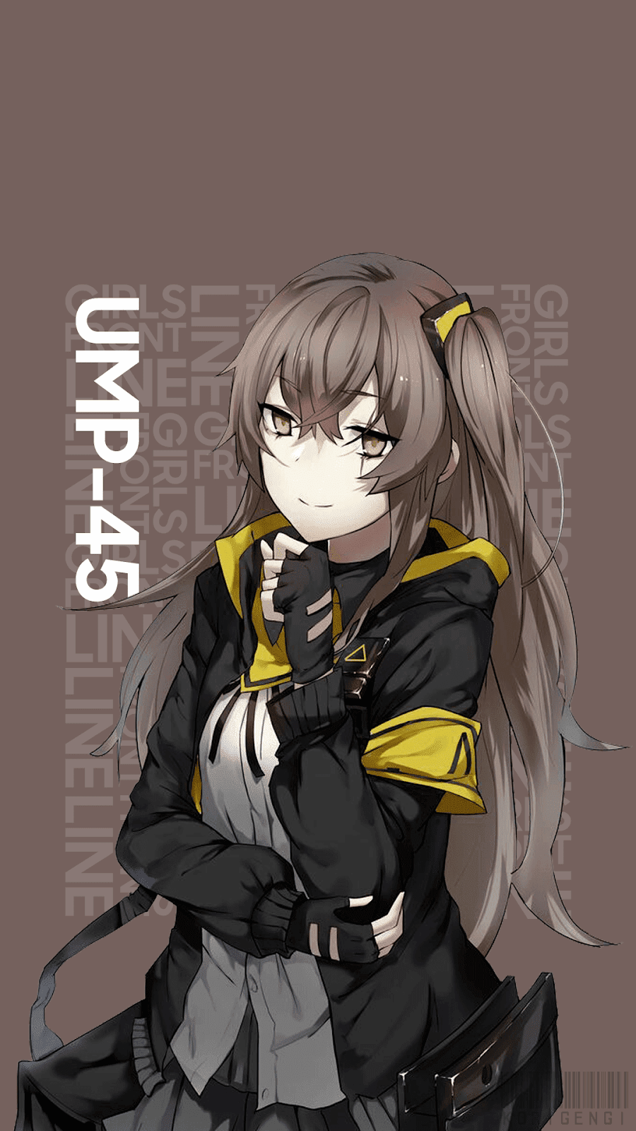 UMP-45 - Girls Frontline Wallpaper - DameKun