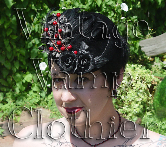 Vintage Vamp: A hat isn't simply an accessory...