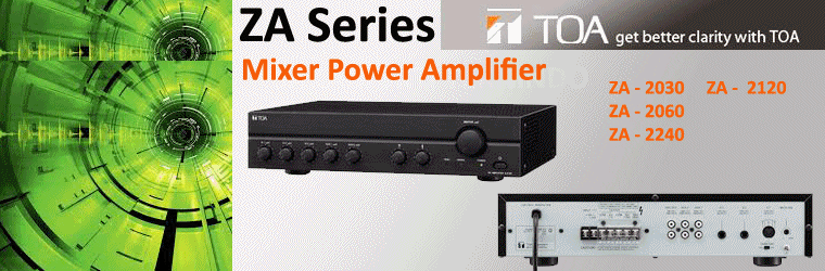 PUBLIC ADDRESS SYSTEM TOA INDONESIA #1: TATA SUARA SYSTEM TOA INDONESIA