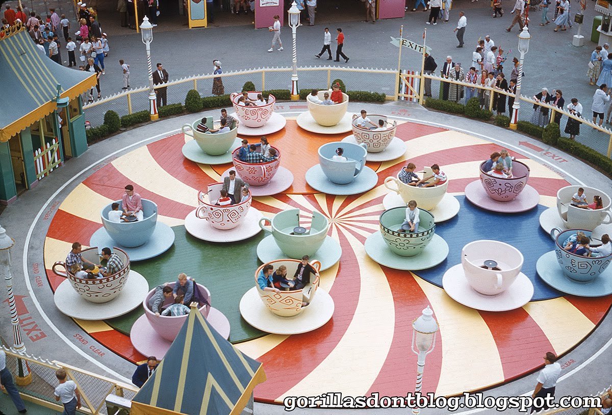 GORILLAS DON'T BLOG: Mad Tea Party, May 1958