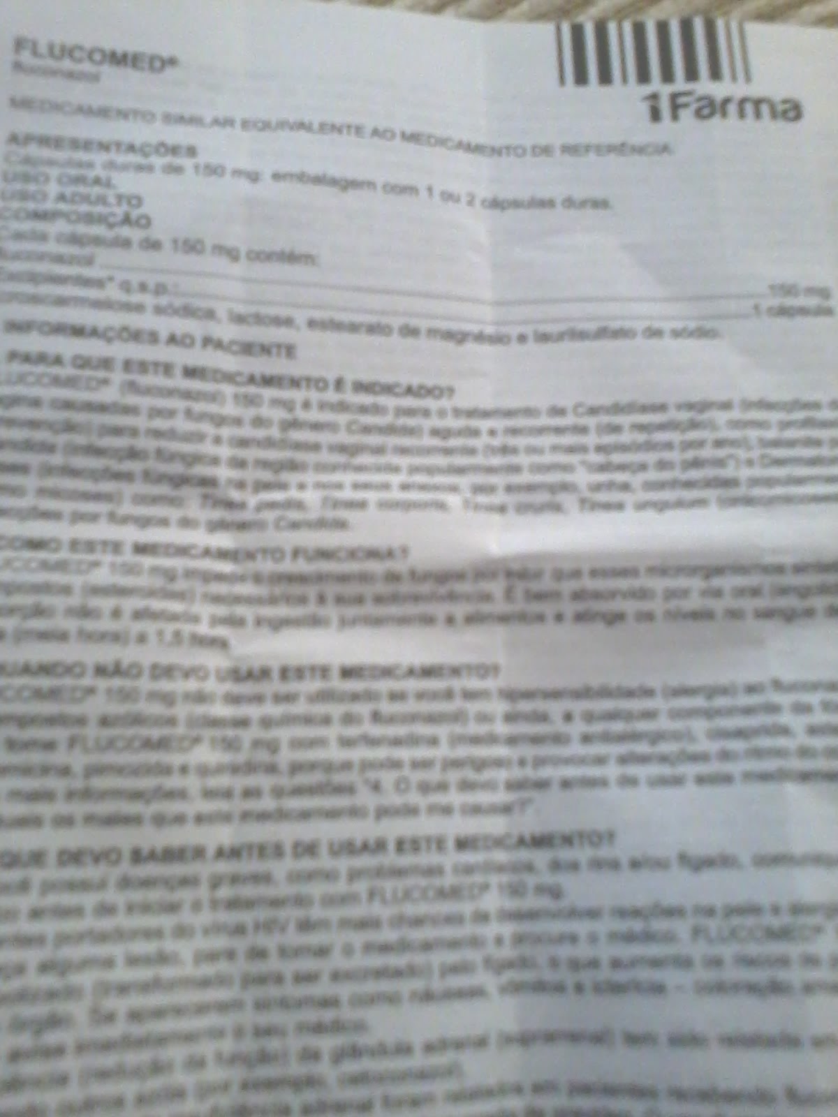NENÊ DE SOROCABA - EM TODOS OS ÂNGULOS: FLUCOMED, 01 ou 02 CAPSULAS ...