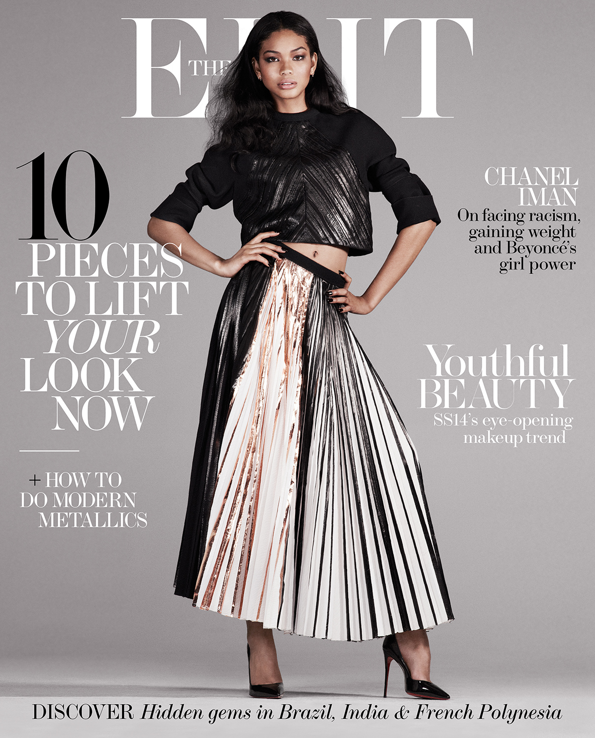 Chanel Iman Vogue Cover