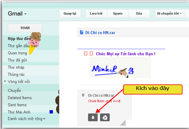 CÁCH GỬI ĐƯỢC NHIỀU ẢNH TRONG GMAIL | minh lương và mọi người