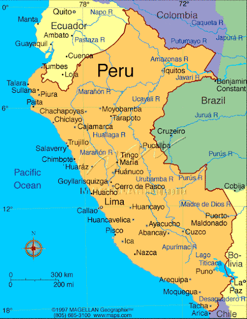 LIMITES TERRITORIALES DEL PERÚ Y ZONAS DE FRONTERAS