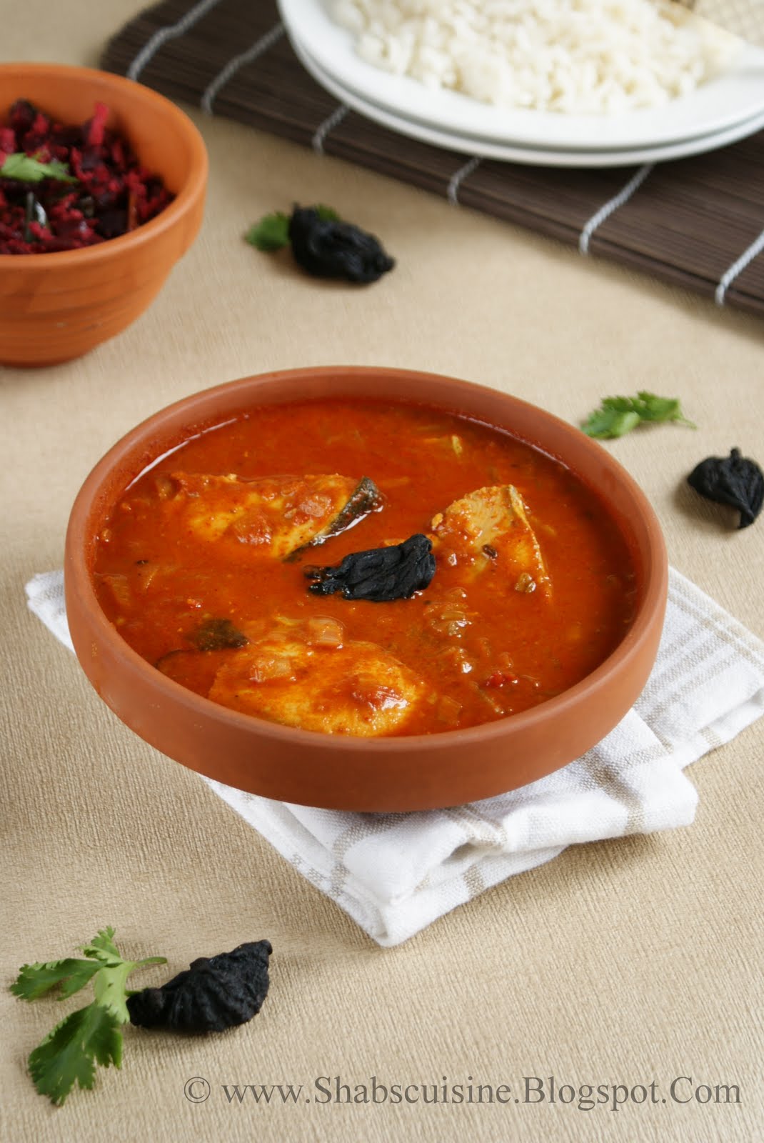Shab's Cuisine: Malabar (Kannur) Fish Curry - Tangy and tasty!