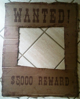Scrappin' 2 baby girls: Wanted Sign