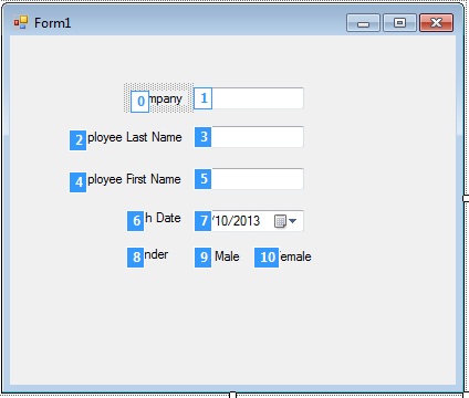 How to make your code work ...: How to set the tab order for controls ...