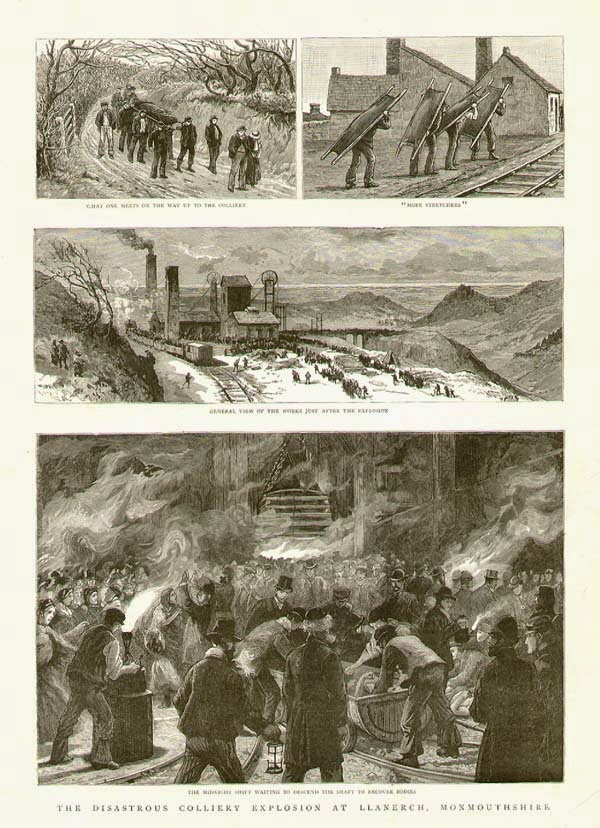 Pontypool History: Remembering the Llanerch Colliery Disaster 6th ...