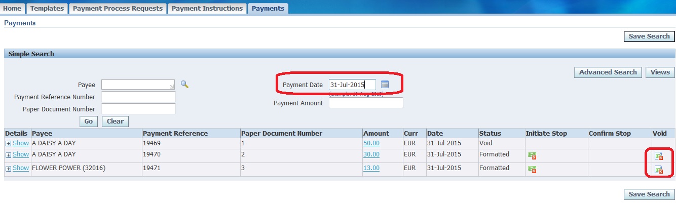 How to Void Confirmed Payment Batch in R12 under Payment Manager ...