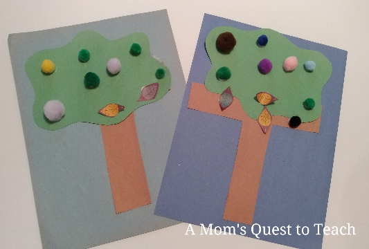 A Mom's Quest to Teach: Crafts: T is for Tree