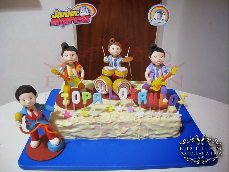 Edilen porcelana: Topa y los Rulos de Junior Express