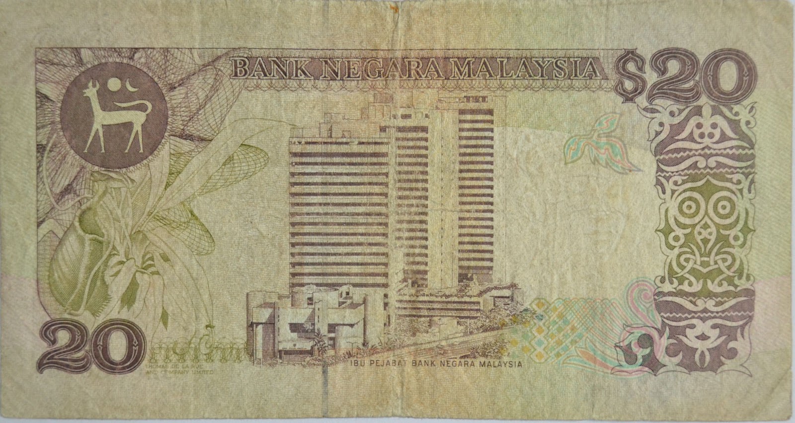 Galeri Sha Banknote: DUIT RM 20 1982-2012
