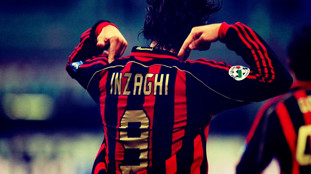 « Super Pippo » Inzaghi : pour l’amour du but. ~ NUMERO-NEUF